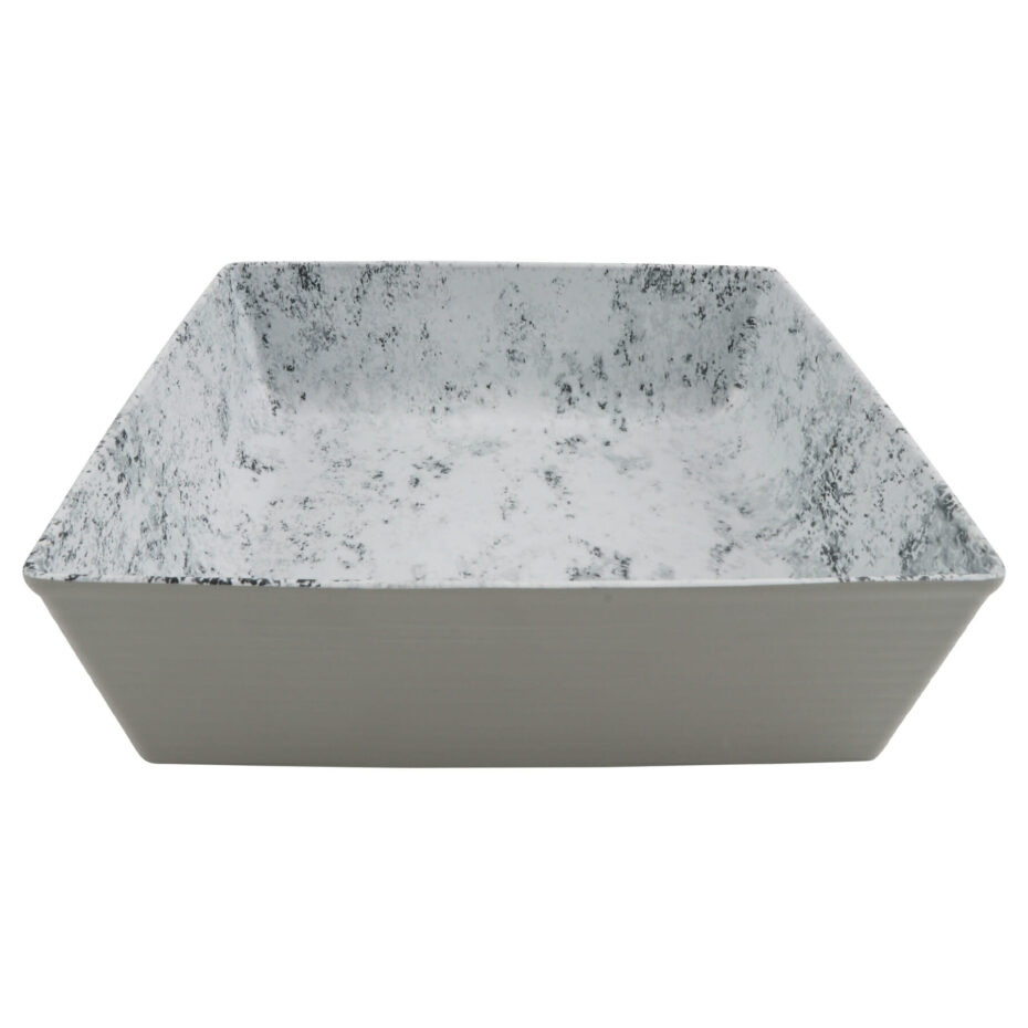 30905-PEB - 3.5qt endure square salad melamine bowl (4qt rim-full), 10 ...