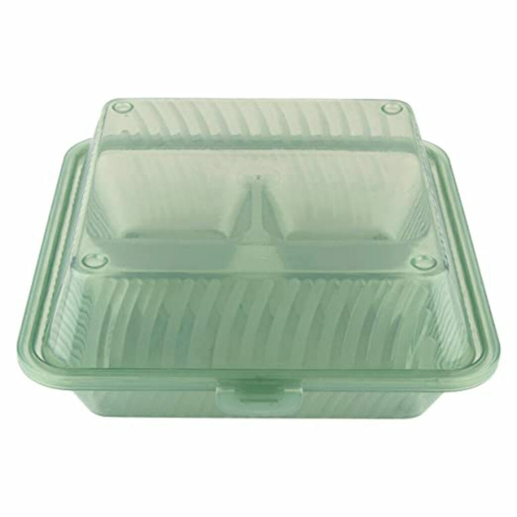 EC-09-1-JA - 3-Compartment, Polypropylene, Jade, Food Reusable ...