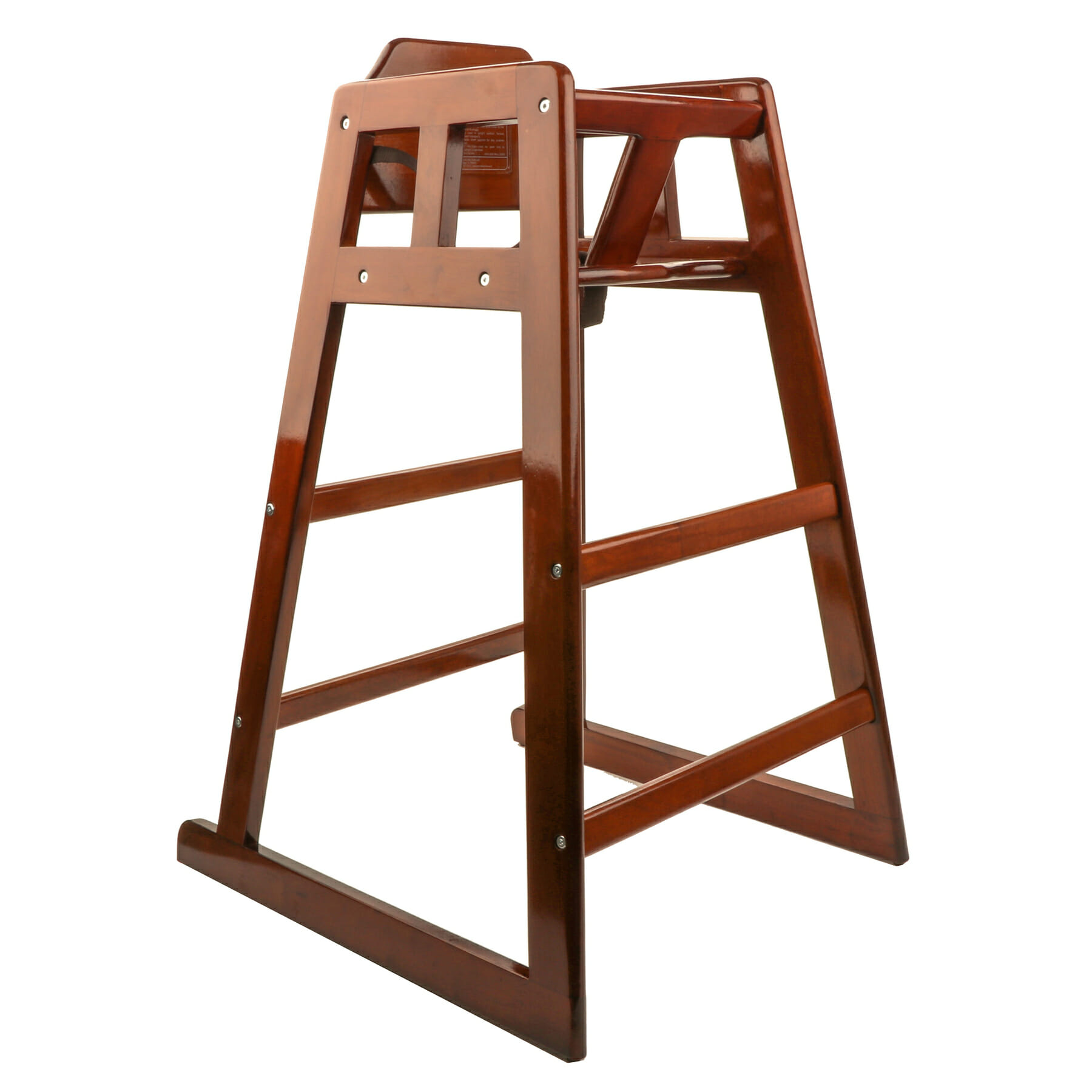 High Chair Modified, Assembly Required, 22" L x 25" W, 36" Tall, Walnut ...