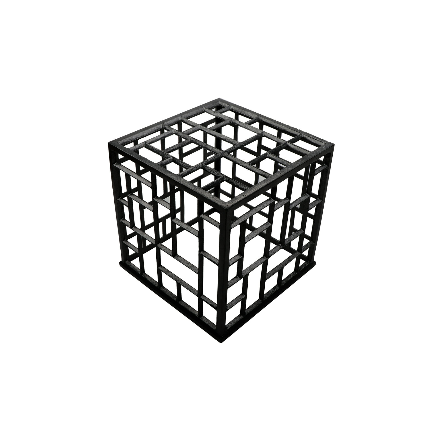 MONPDC11BB - 11" L x 10.75" H Black, Powder-Coated Aluminum, Mondrian ...