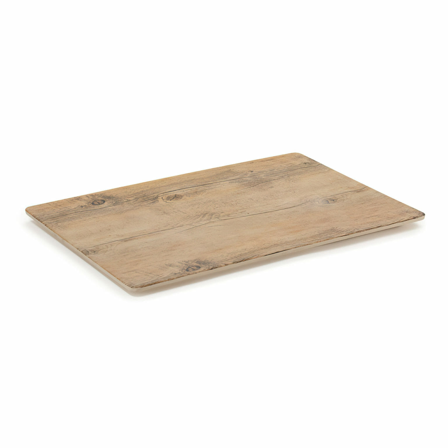 SB-1812-OW - 18" x 12" Rectangular Melamine Faux Oak Wood Display Board ...