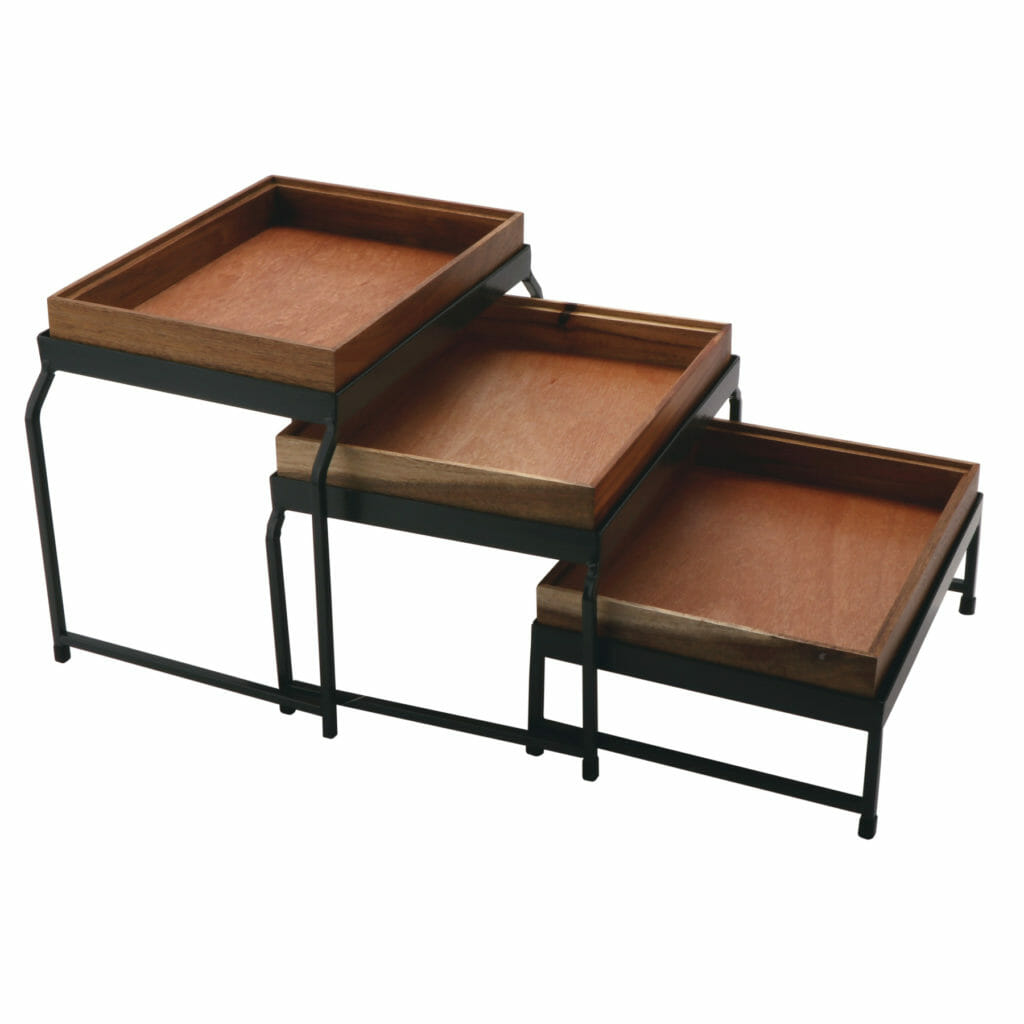 IR-735-MG-1292UR - 3-Tier Nesting Stand Set, Set Includes IR-735-MG ...