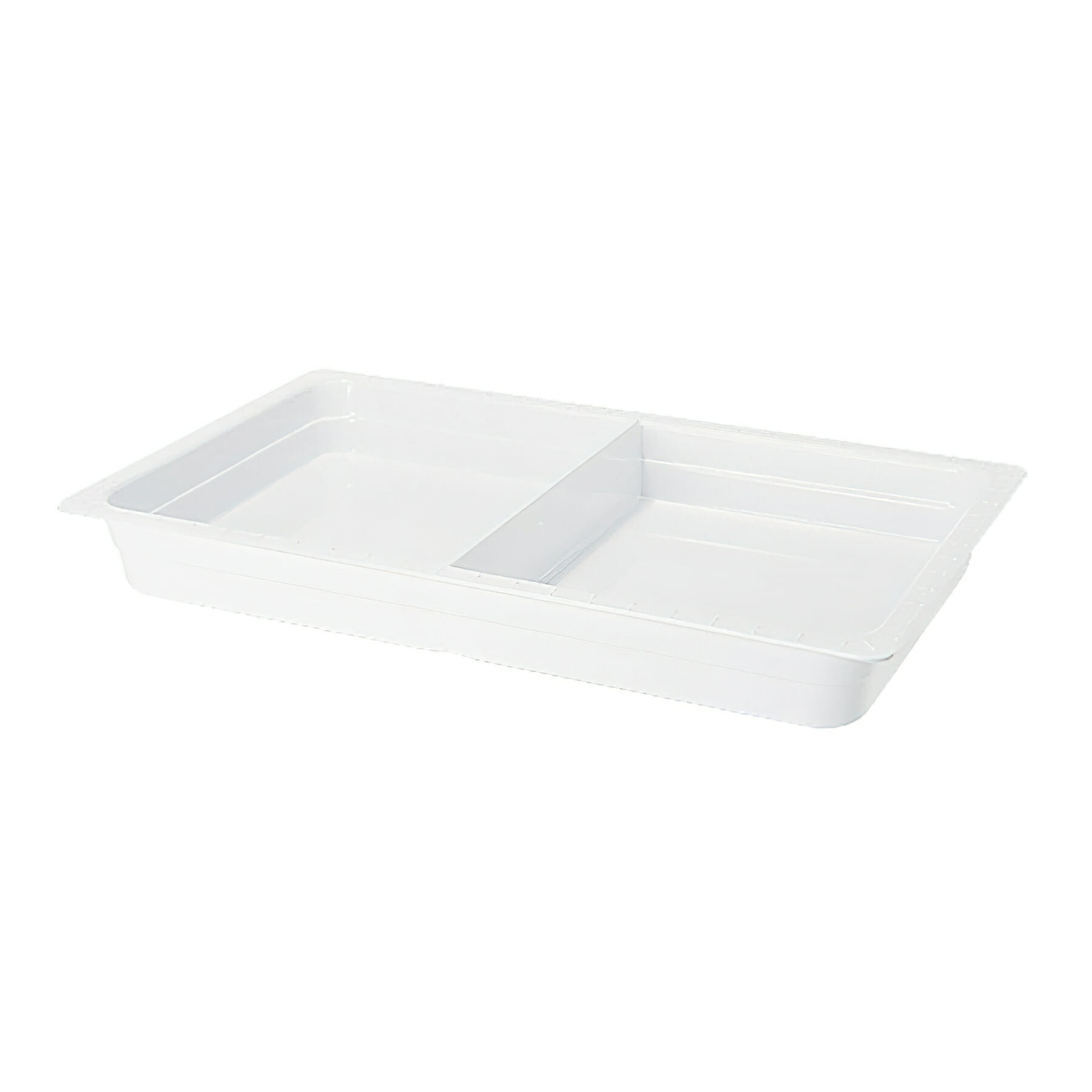 ML-26-W - 13" x 21" Full Size Divided (2-Compartment) Insert Pan, 2.5 ...
